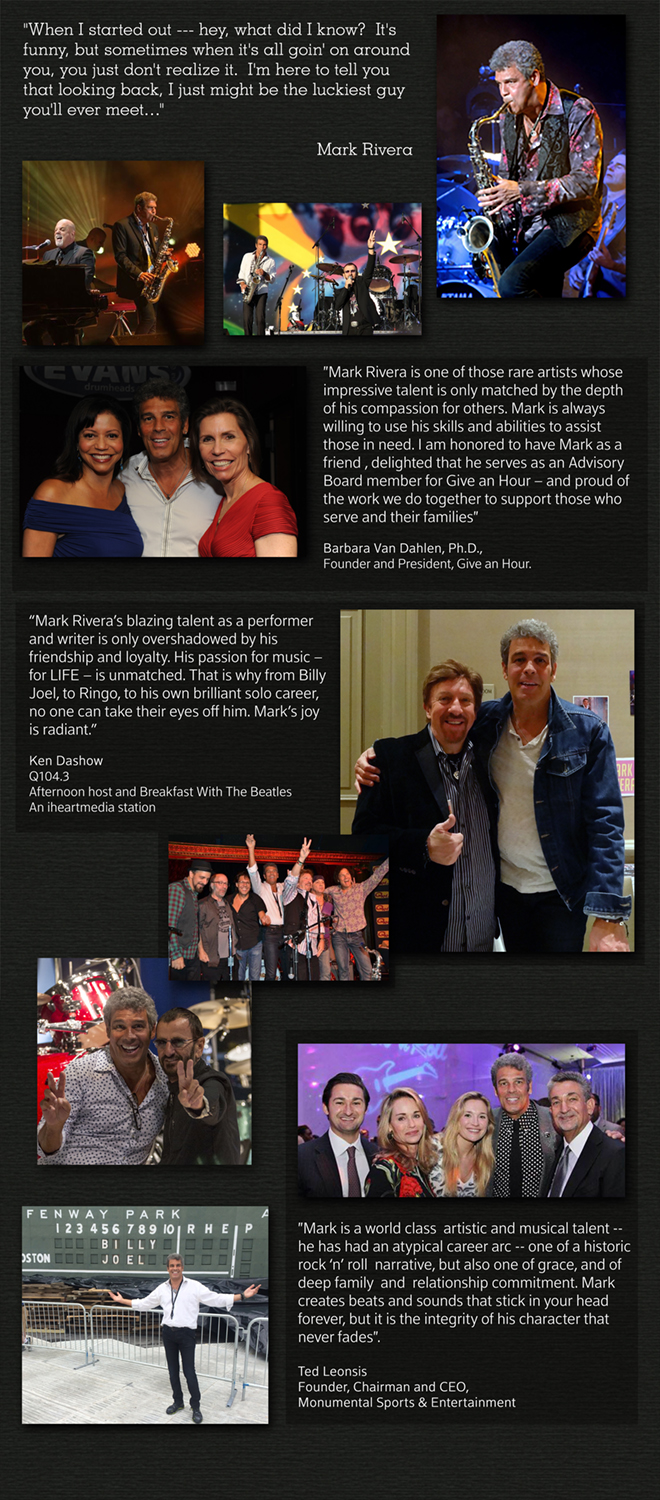 Mark Rivera | The Official Mark Rivera Website